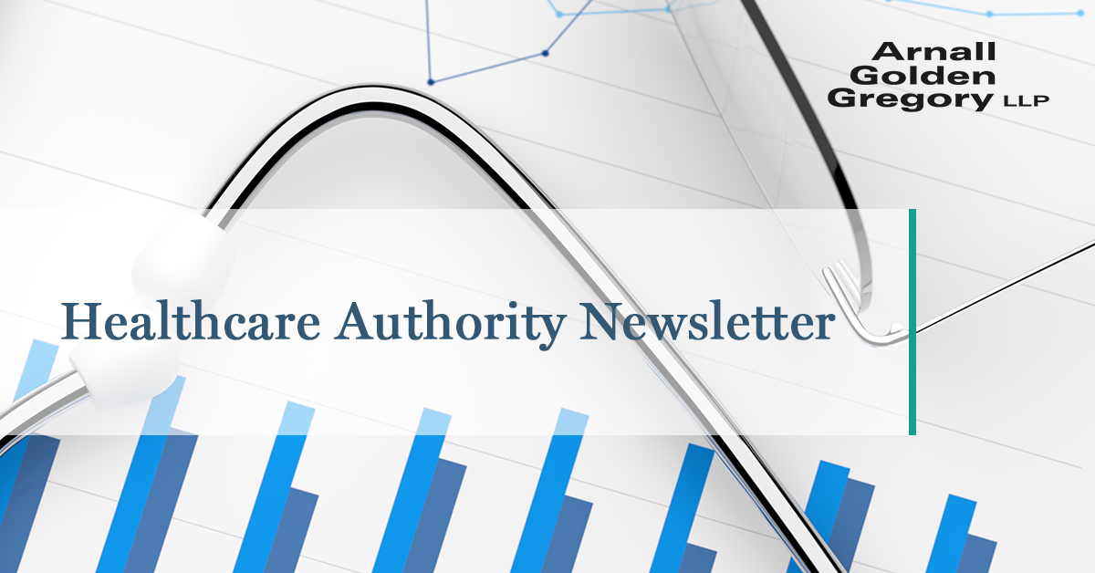Healthcare Authority Newsletter | News & Insights | Arnall Golden ...