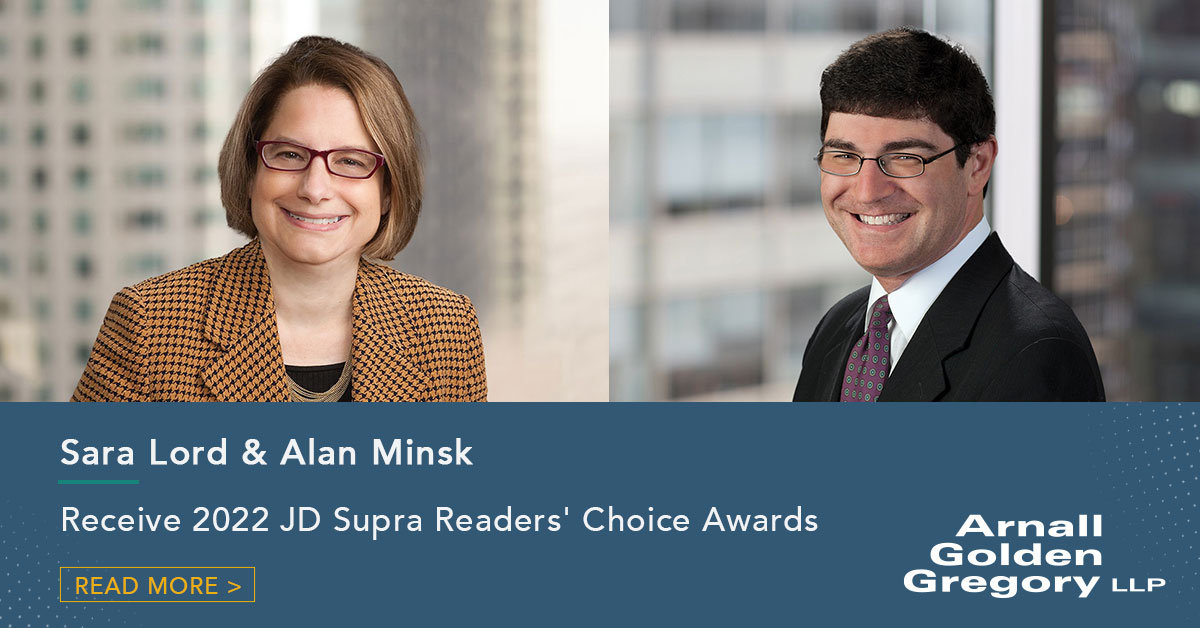 Two AGG Attorneys Receive 2022 JD Supra Readers’ Choice Awards | News ...