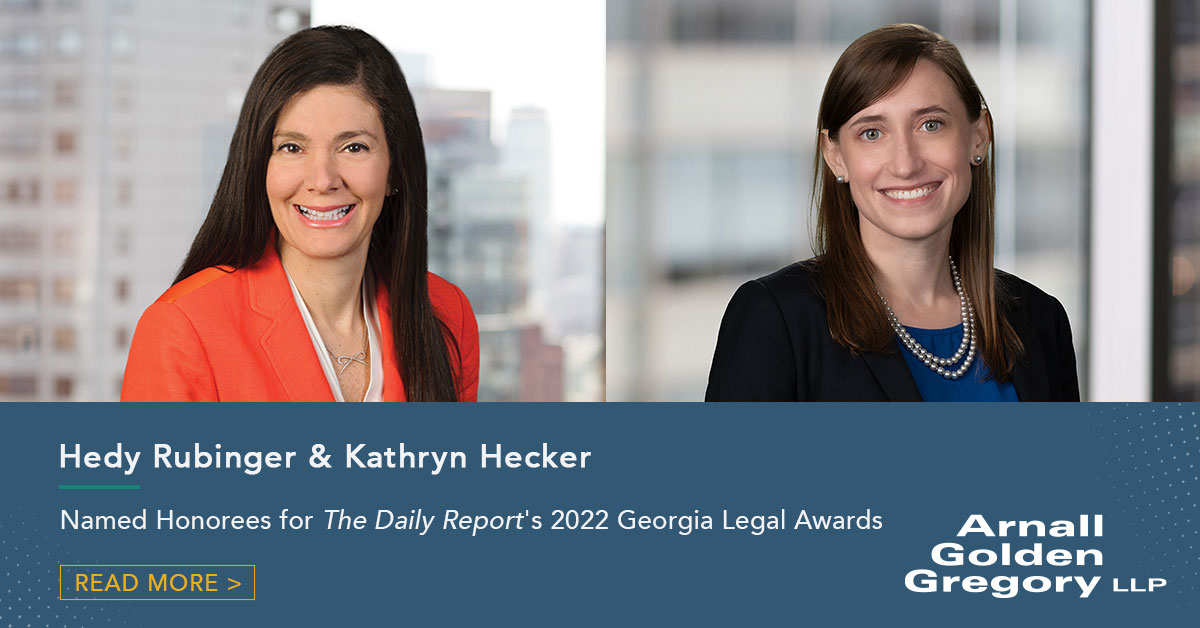 Hedy Rubinger and Kathryn Hecker Named Honorees for the Daily Report's ...