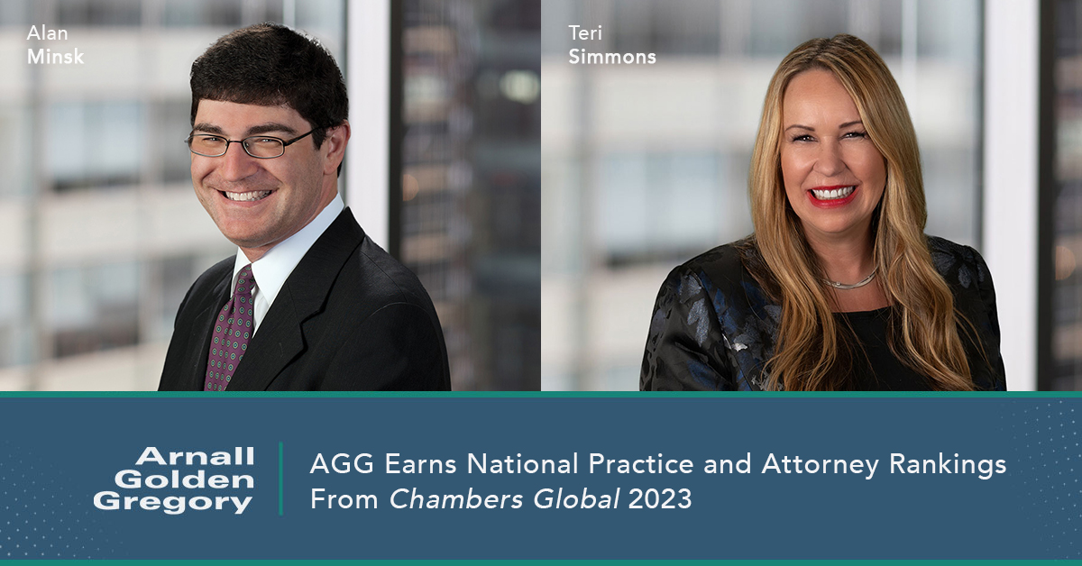 AGG Earns National Practice and Attorney Rankings From Chambers Global ...
