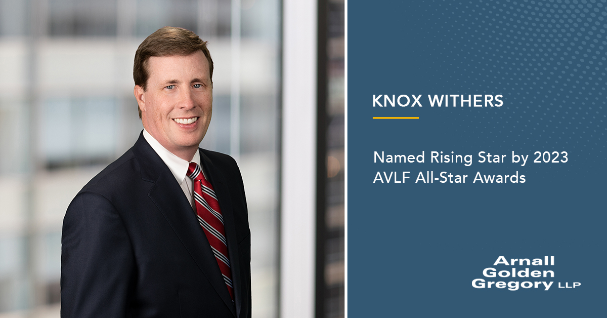 Knox Withers Named Rising Star by 2023 AVLF All-Star Awards | News ...