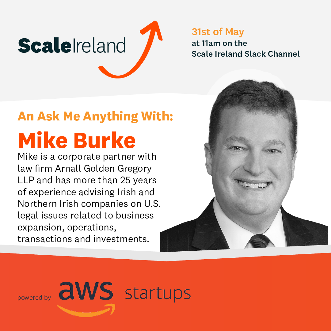 Mike Burke to Conduct AMA With Scale Ireland | News & Insights | Arnall ...