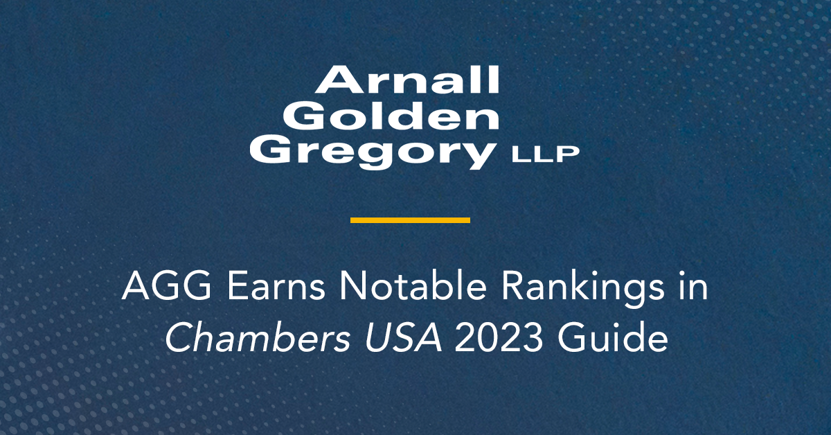 AGG Earns Significant Practice and Attorney Rankings in Chambers USA ...