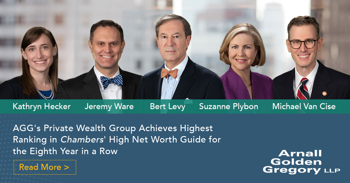 AGG’s Private Wealth Group Achieves Highest Ranking in Chambers’ High ...