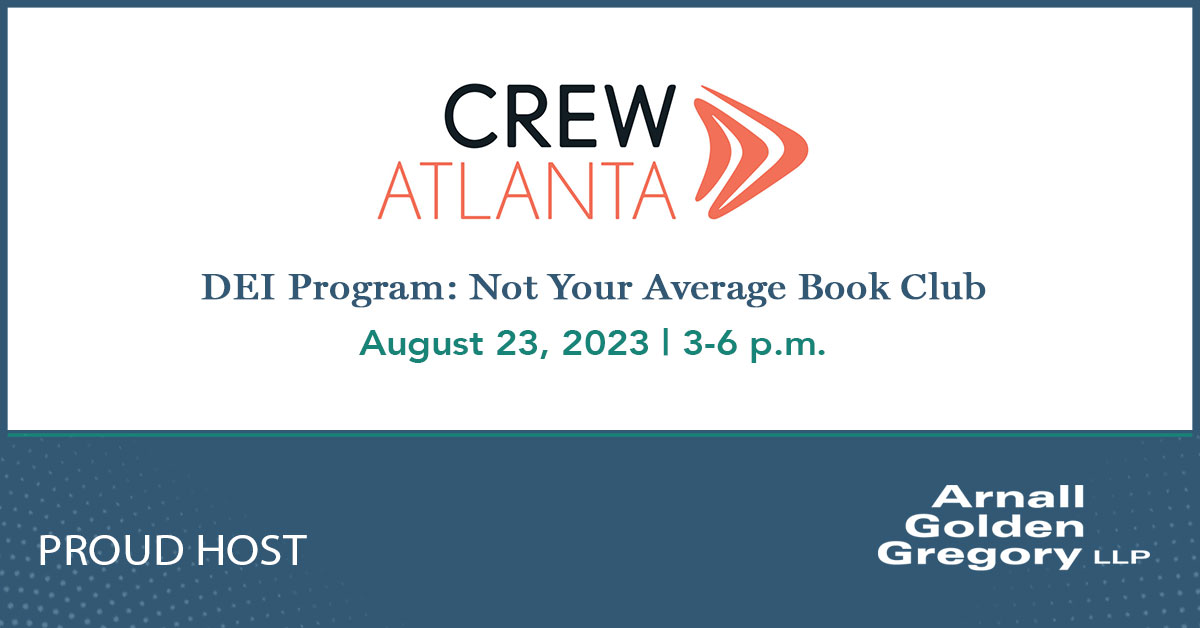 AGG to Host CREW Atlanta DEI Program Addressing History of ...
