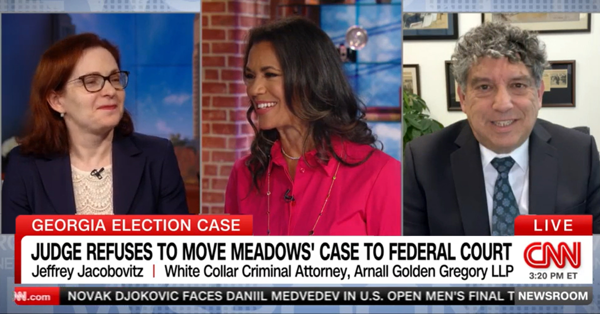 Jeff Jacobovitz Appeared on CNN Newsroom to Discuss Georgia Special ...