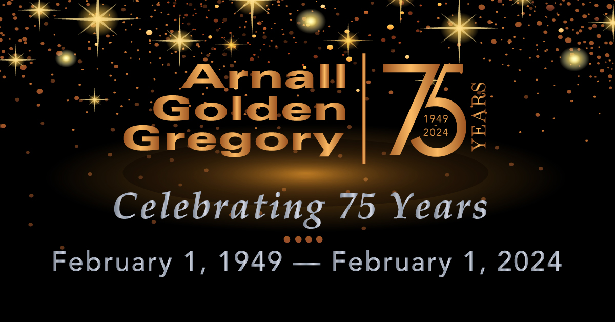 Celebrating 75 Years: A Heartfelt Thank You From AGG | News & Insights ...