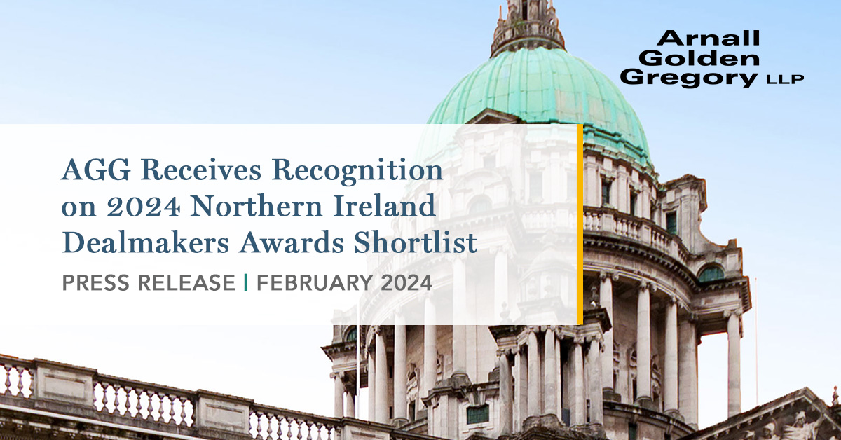 AGG Receives Recognition on 2024 Northern Ireland Dealmakers Awards ...