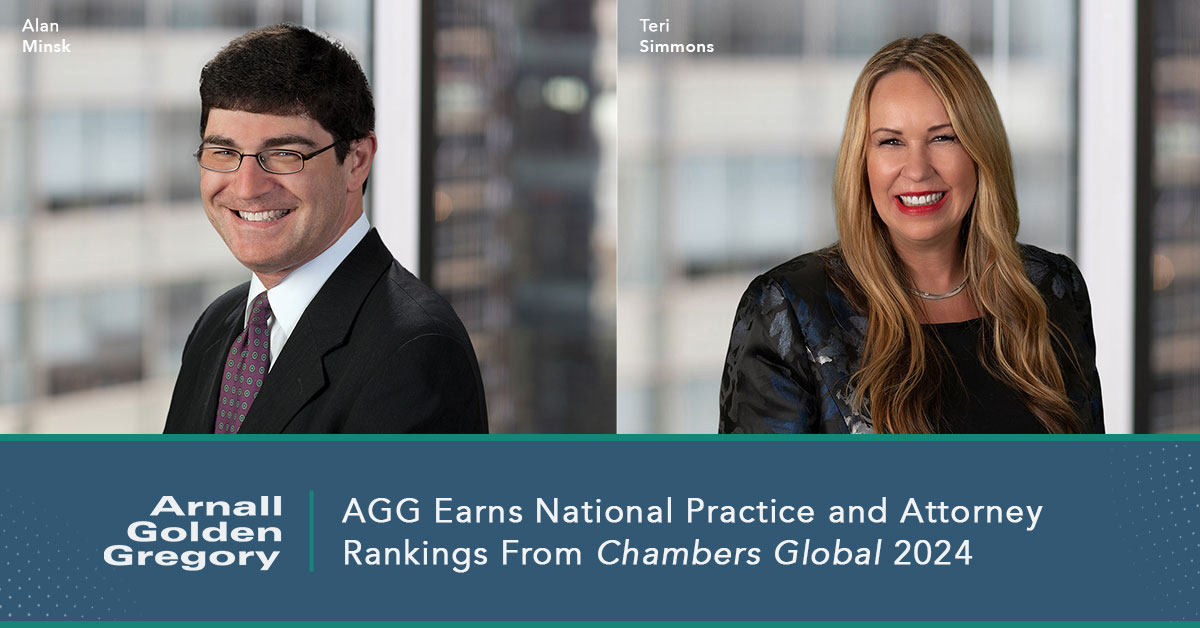 AGG Earns National Practice and Attorney Rankings From Chambers Global 2024 | News & Insights ...
