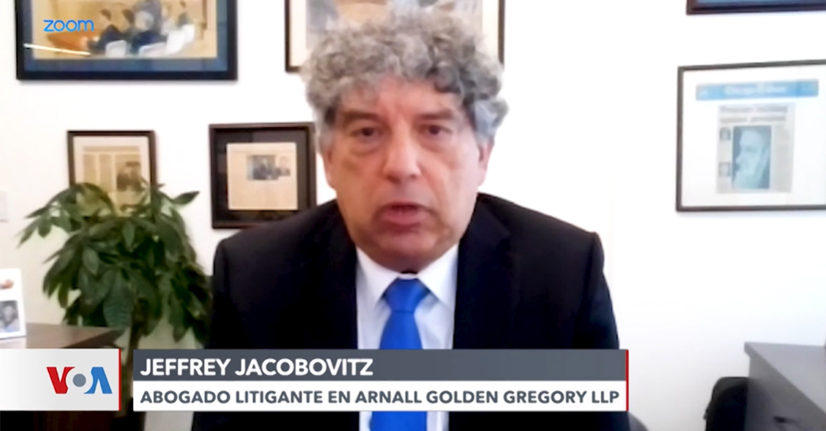 Jeff Jacobovitz Appeared on Voice of America TV to Discuss Former ...