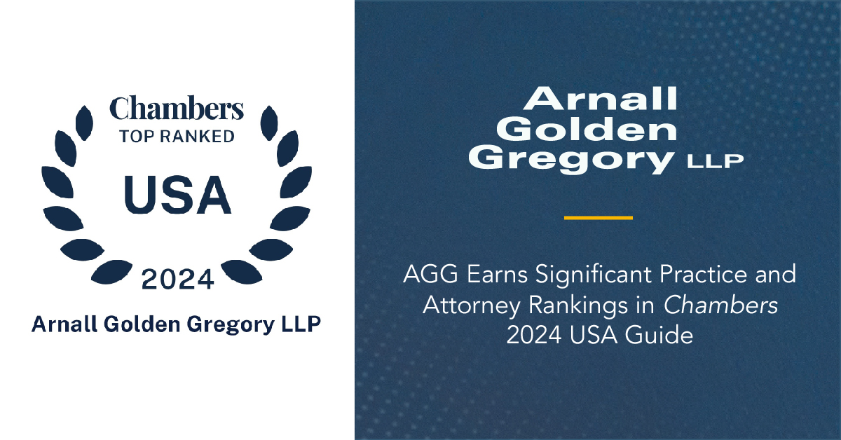 AGG Earns Significant Practice and Attorney Rankings in Chambers USA 2024 Guide | News ...