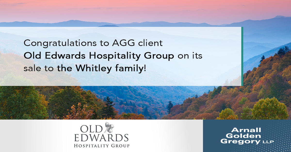 AGG Represents Old Edwards Hospitality Group in Sale to the Whitley ...