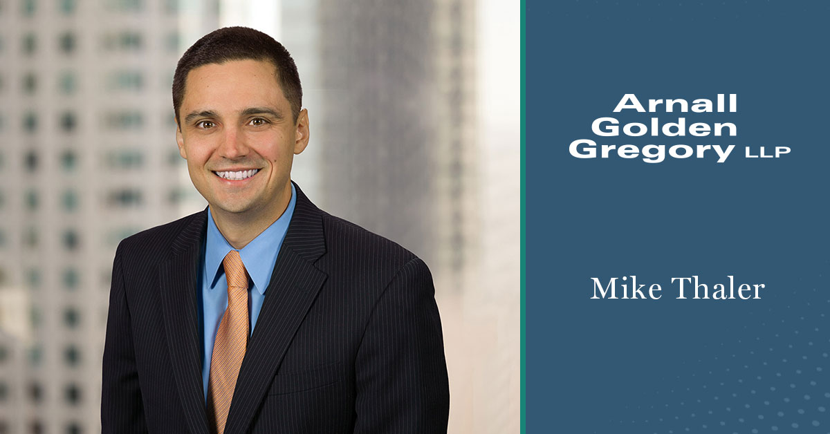 Mike Thaler Featured in Law360 for Appointment to Co-Lead Corporate ...