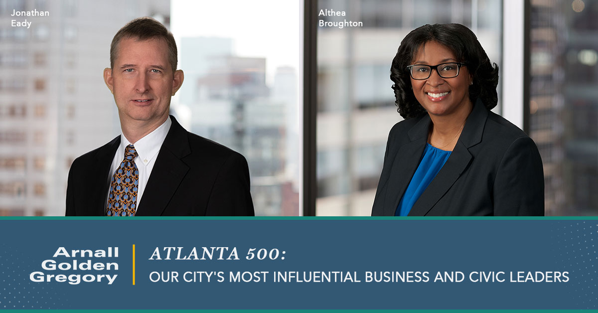 Jonathan Eady and Althea Broughton Named to Atlanta Magazine’s 2025 ...