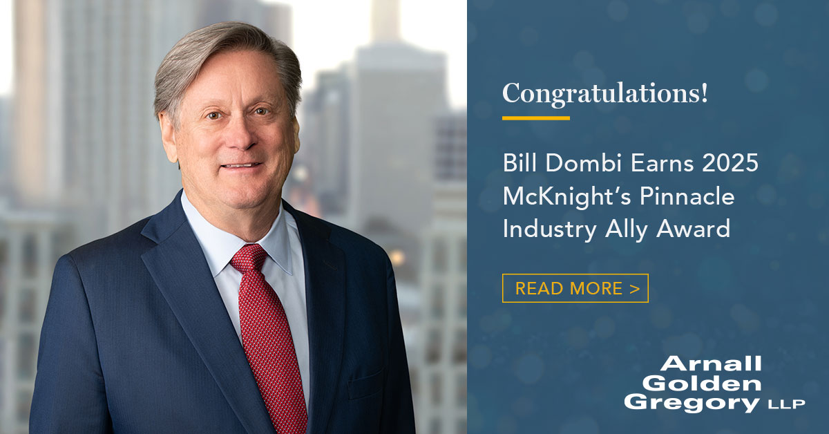 Bill Dombi Earns 2025 McKnight’s Pinnacle Industry Ally Award | News ...